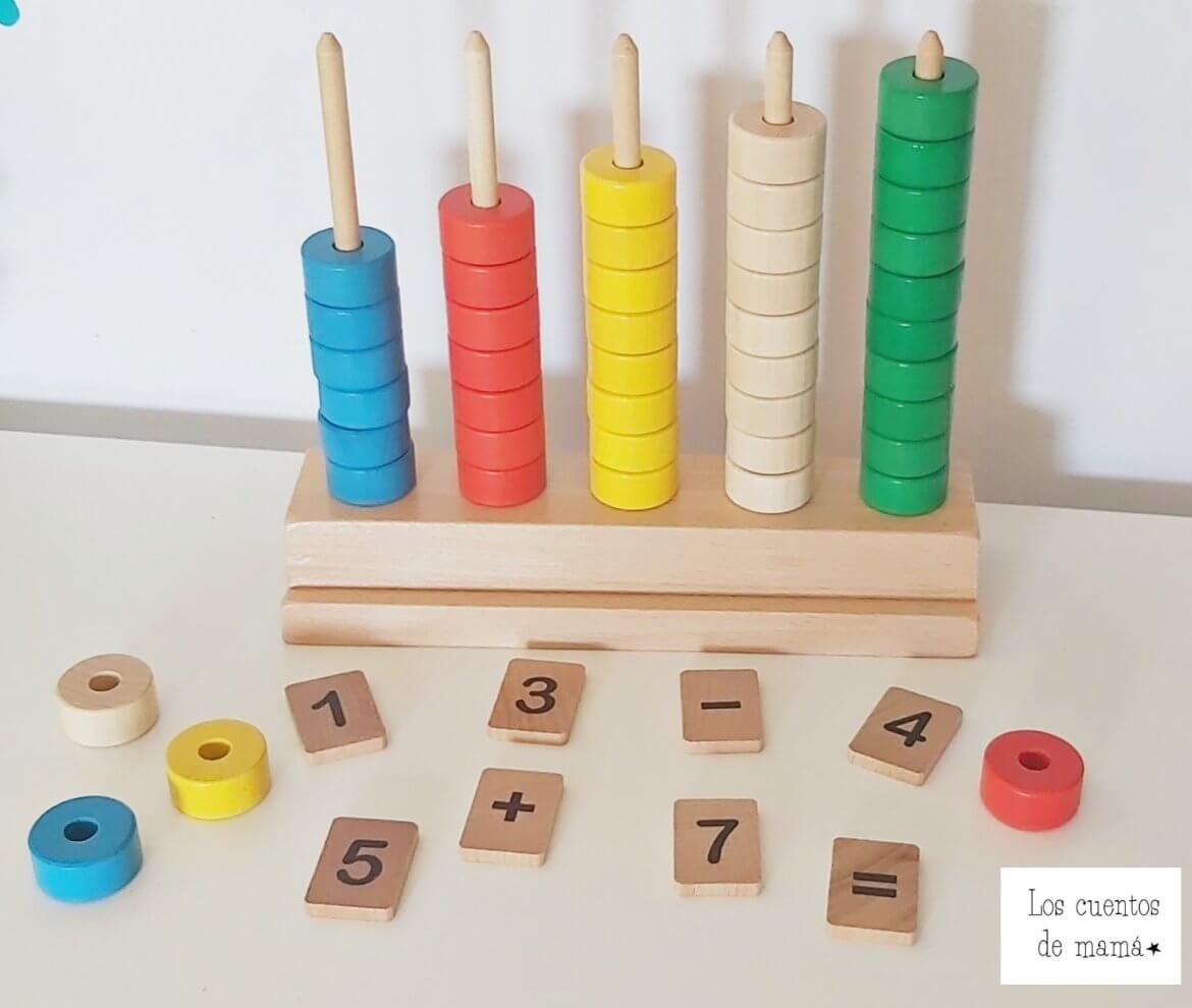 Cómo usar un ábaco vertical - Los cuentos de Mamá