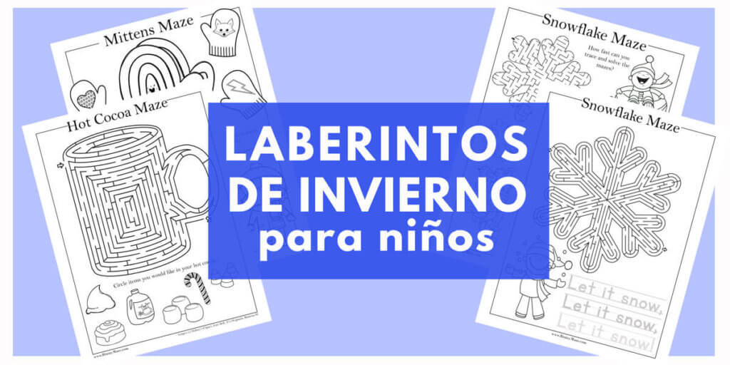 FICHAS DE LABERINTOS PARA NIÑOS