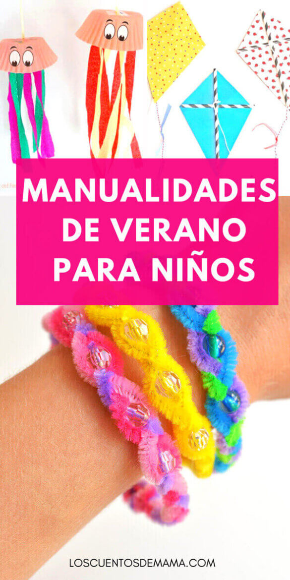 MANUALIDADES DE VERANO PARA NIÑOS 【FÁCILES】