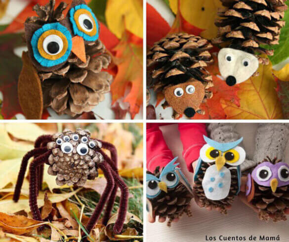Manualidades de otoño y actividades para niños [Guía completa ]